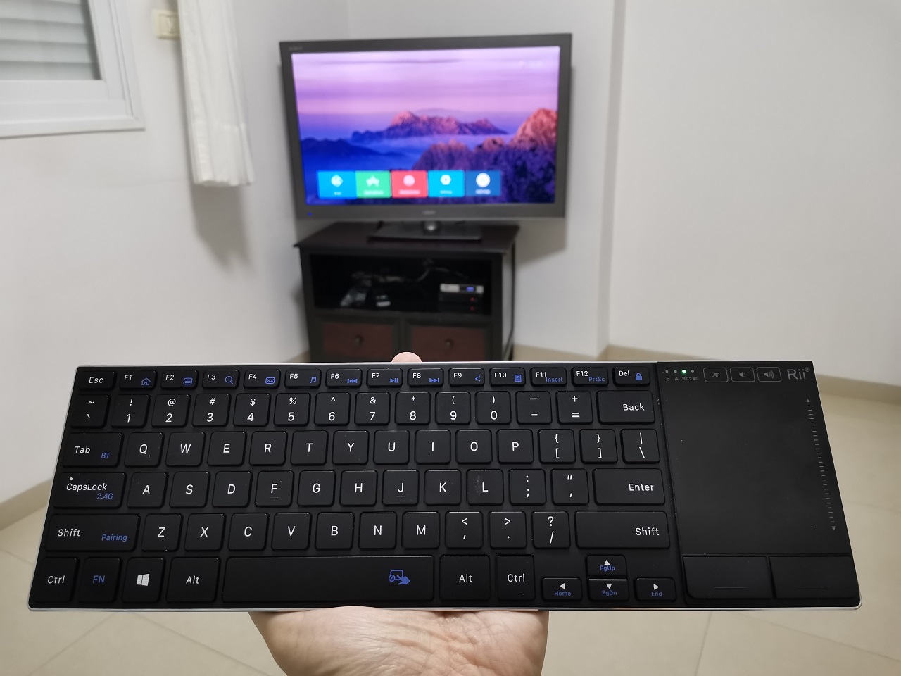 Mechanical Keyboard Wireless Keyboard & Mouse Combo Rii RKM709 - Ultra ...