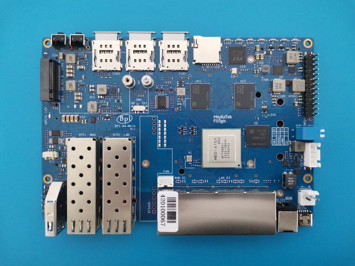 OpenWrt One/AP-24.XY is a new router board developed by OpenWrt
