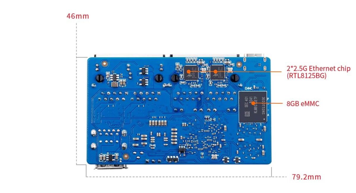 Orange Pi R2S Review: RISC-V OpenWrt Router Board with x2(2.5Gb/1Gb) LAN